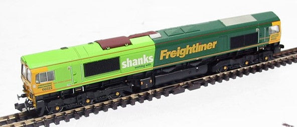 371-378 GRAHAM FARISH Class 66 diesel 66522 Railfreight Shanks - BOXE ...