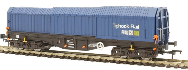 4F-039-016 DAPOL Telescopic Hood Wagon "TIPHOOK RAIL" Blue 33 70 0899 ...