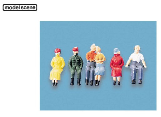 MOD-5056 MODELSCENE Passengers Seated - OO Gauge – my british model trains