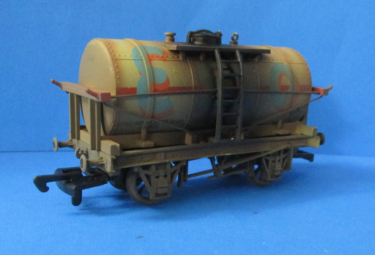 R6514-TMC HORNBY 14 Ton Tank Wagon "ESSO" - weathered by TMC - BOXED ...