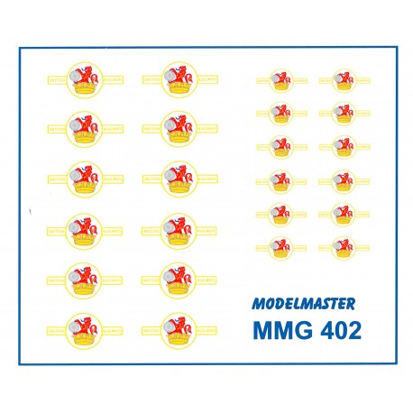 MM-G402 MODELMASTER BR Locomotive emblems 1956 to 1968 – my british ...