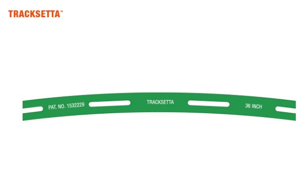 OOT36 TRACKSETTA 915mm 36" Radius Template - OO/HO (O 16.5) gauge – my ...