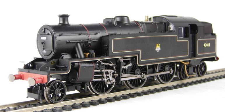 R2636 HORNBY Stanier Class 4P 2-6-4T 42468 in BR Lined Black with earl ...