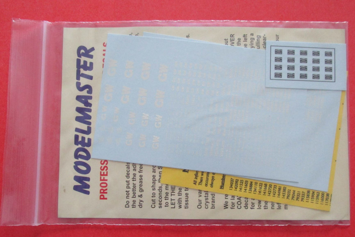 MM-4704 MODELMASTER GWR Wagon lining – my british model trains