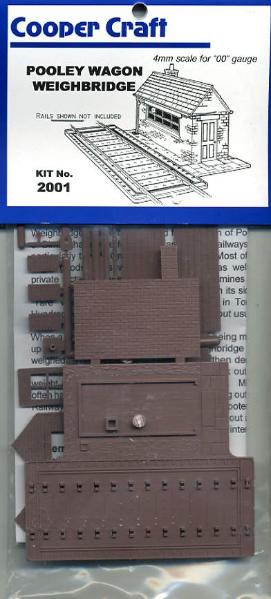 CC2001 COOPER CRAFT Pooley Rail Weighbridge Kit – my british model trains