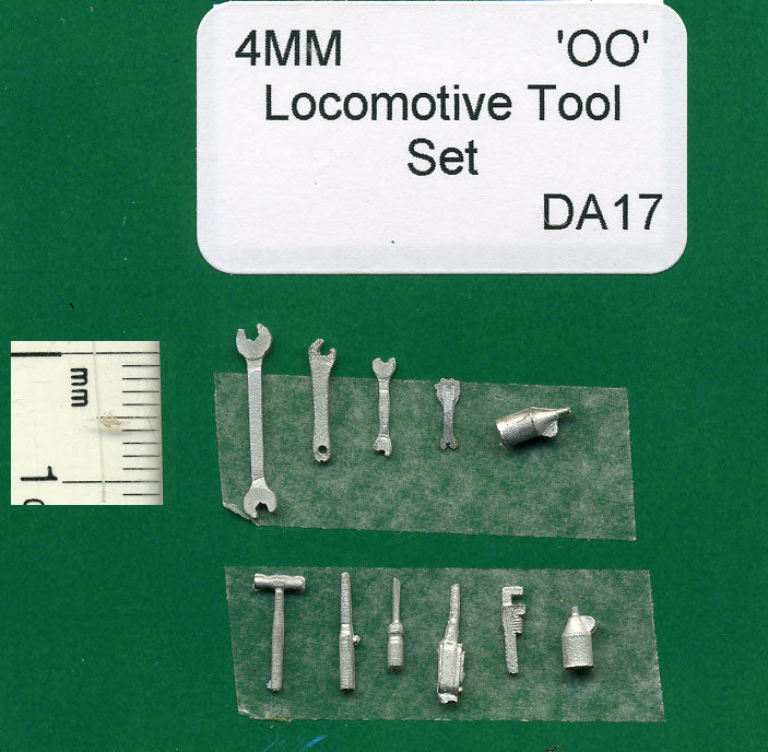 DA17 SPRINGSIDE Locomotive Tools Set unpainted - OO gauge – my british ...